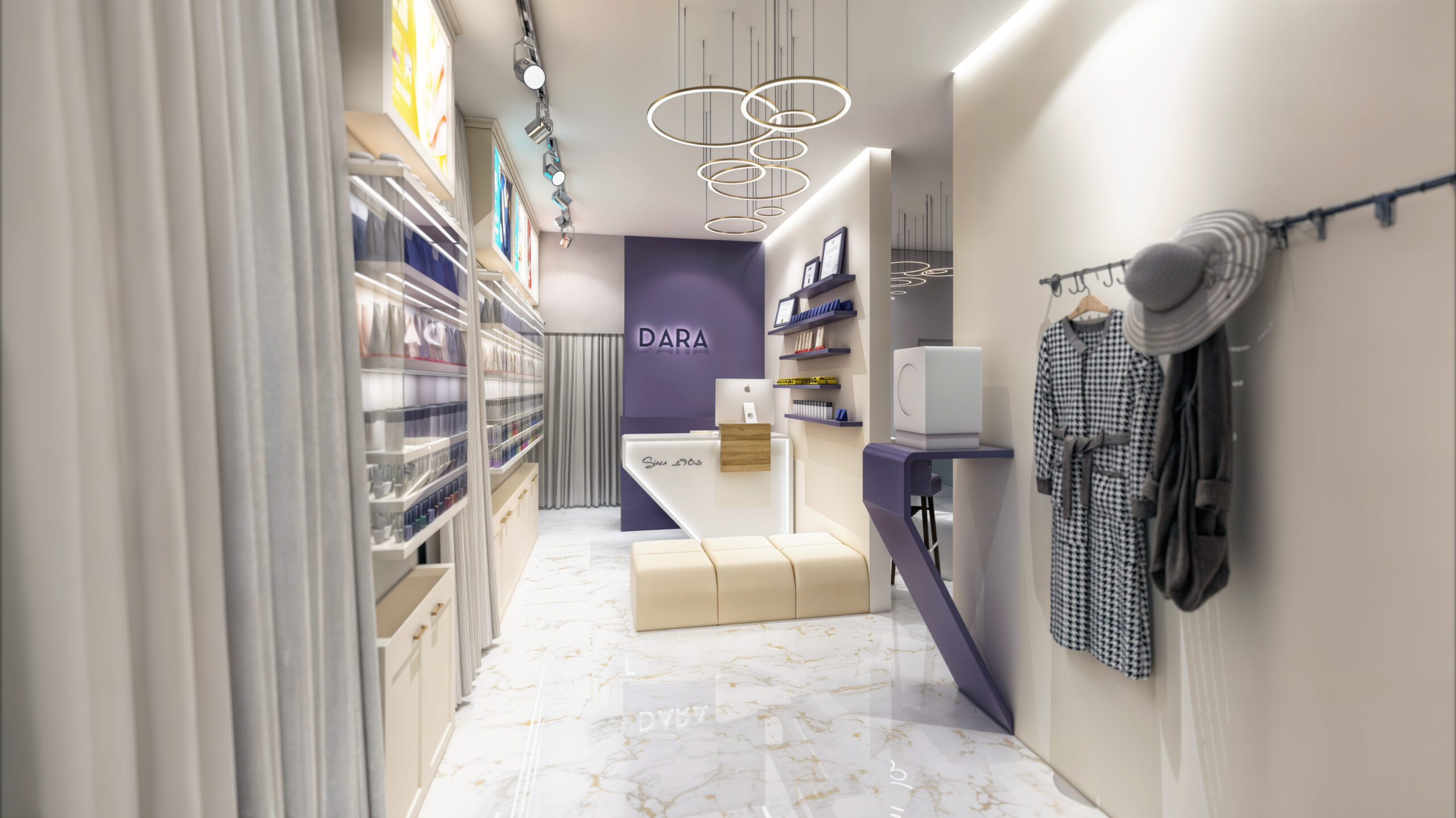 Dara Beauty Center – Entry Design for World of Beauty